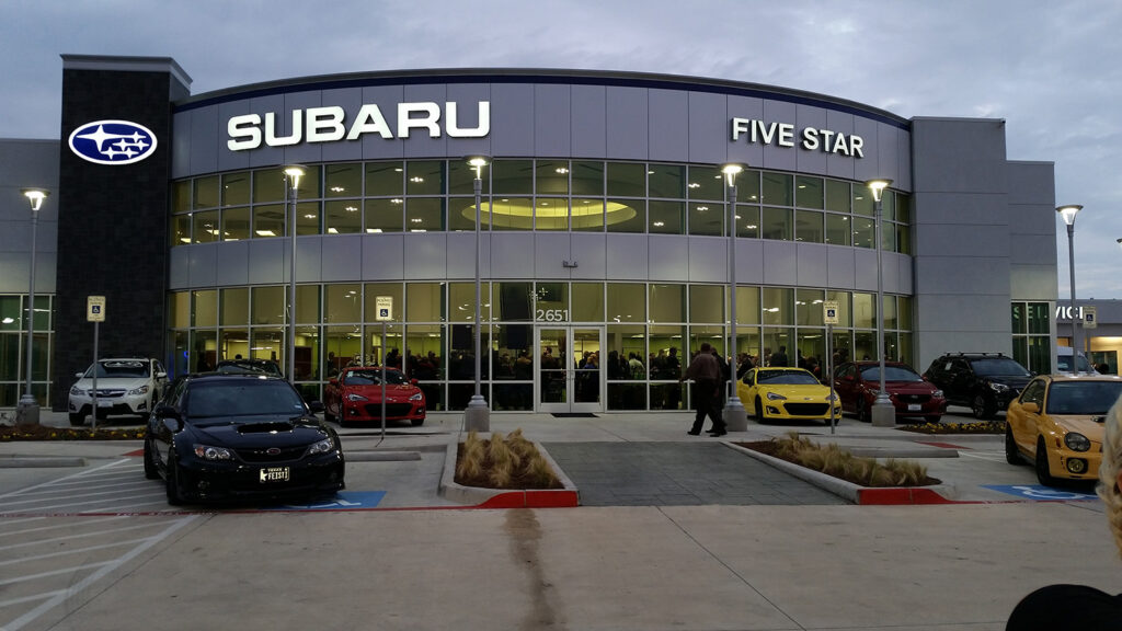 Five Star Subaru – Grapevine, TX | Ronald A Roberts Associates Inc.